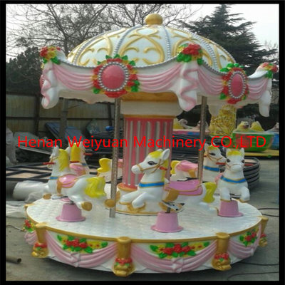 6 seats musical carousel horse for kids and adults supplier