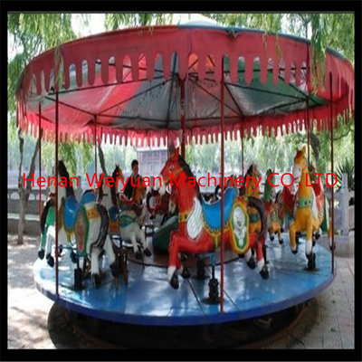 deluxe mechanical carousel horse ride fair rides for sale with professional design supplier