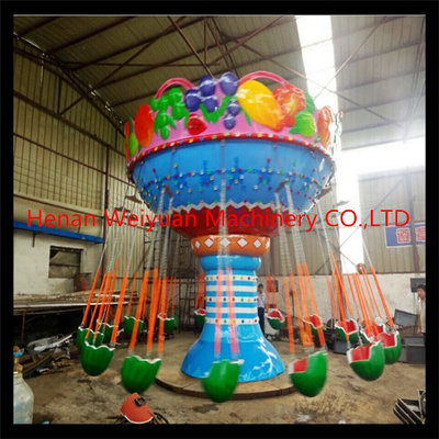 ISO 9001 and CE approved fun amusement park fruit flying watermelon chair rides supplier