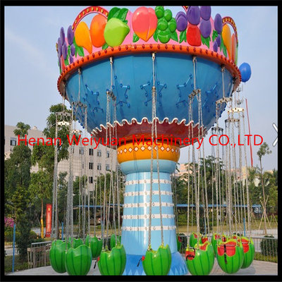 ISO 9001 and CE approved fun amusement park fruit flying watermelon chair rides supplier