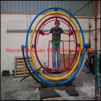Standing Human Gyroscope !!!One Person Human Gyroscope for sale supplier