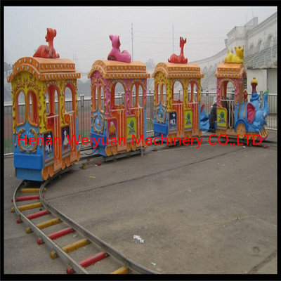 Amusement Park Big Elephant Track Train Rides for Kids supplier