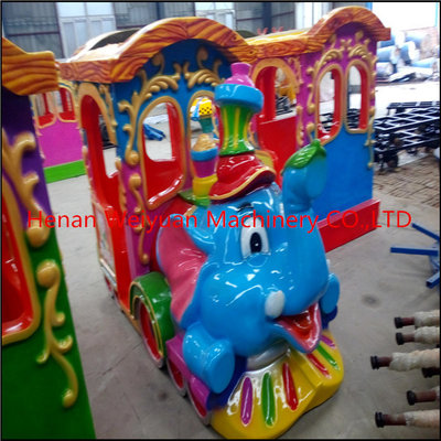 Amusement Park Big Elephant Track Train Rides for Kids supplier