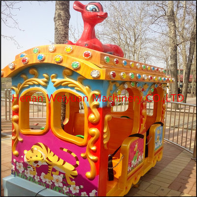 Amusement Park Big Elephant Track Train Rides for Kids supplier