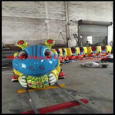 Kids ride track train with insect design supplier