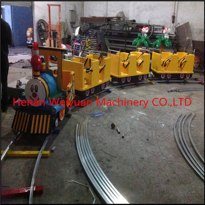 Kids ride track train with insect design supplier