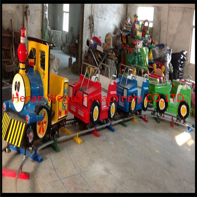 Kids ride track train with insect design supplier