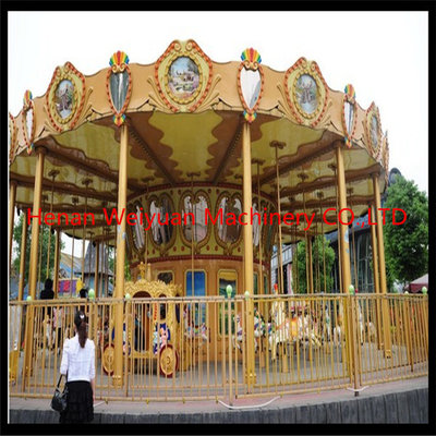 rides game 24 seats big luxury carousel horse for sale supplier
