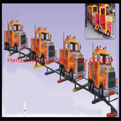 10% disaccount of  31M track 16seats truck shape electric rail trains for kiddies and adults supplier