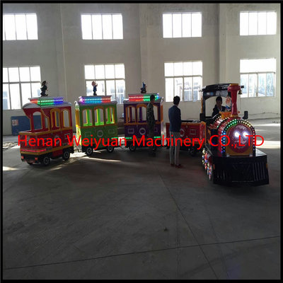 Attractions tourist road train  trackless train for sale supplier