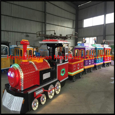 Attractions tourist road train  trackless train for sale supplier
