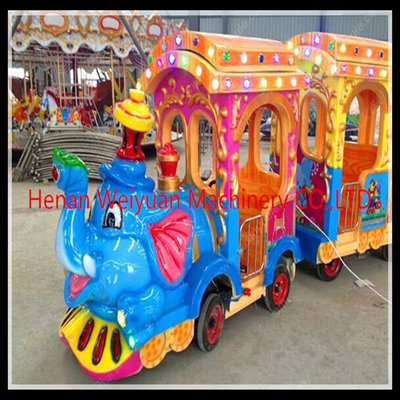 fair ground rides electric train ride trackless elephant train supplier