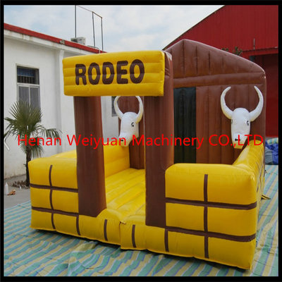 Newest Amusement park Game Inflatable Rodeo Bull for Kids supplier