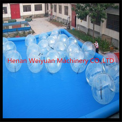 Certificated kids&adults inflatable swimming pool,large above ground inflatable pool supplier