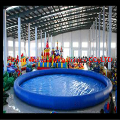 Certificated kids&adults inflatable swimming pool,large above ground inflatable pool supplier