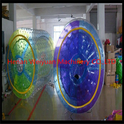 inflatable water roller people walking on water TPU water toys supplier