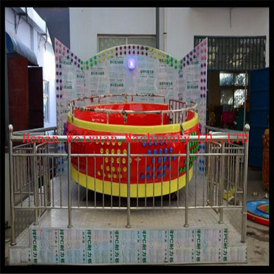 hot sale childrens mini flying disco tagada rides 8 seats supplier