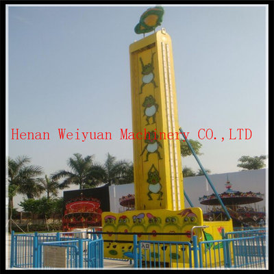 Cheap theme park amusement rides jump Frog Kiddy Rides supplier