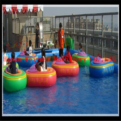 High quality battery inflatable bumper boat for kids supplier