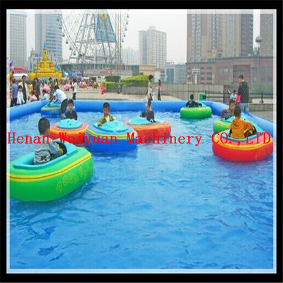 High quality battery inflatable bumper boat for kids supplier