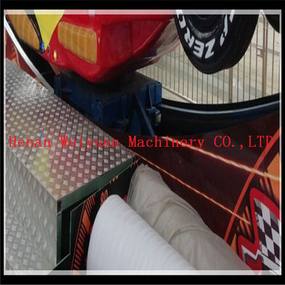 Rotating Amusement Kiddie Rides Mini Flying Car Ride On The Track supplier
