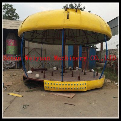 Fairground rides carousel for sale yellow duck carousel 16 seats supplier