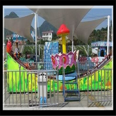 Fiberglass material amusement park rotation wave boat for sale supplier