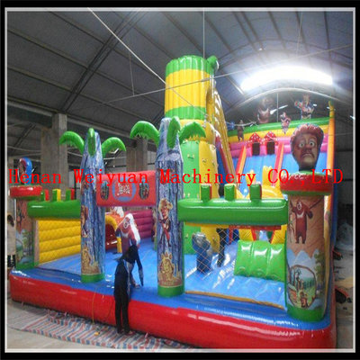 Latest & Durable Customzied PVC inflatable bouncer slide supplier