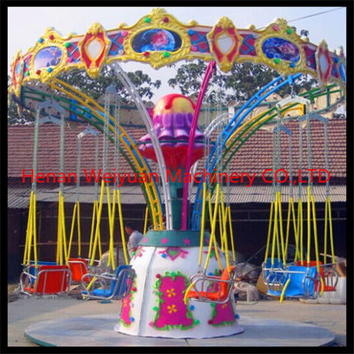 Regular Stock! outdoor fairground amusement rides small flying chair 12 seats flying chair supplier