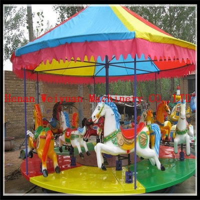City & Countryside Outdoor Playground Simple Kids Amusement Carousel Horse Ride for Sale supplier