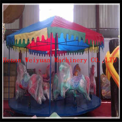 12 seats simple amusement park carousel rides; carousel horse sale; carousel amusement supplier