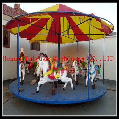Popular playground simple merry go round carousel for sale supplier