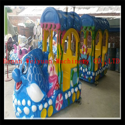 customized electric track train, under sea world train ride for sale supplier