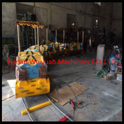 Customized Funny Playground For Children New Coming Electric Mini Track Train supplier