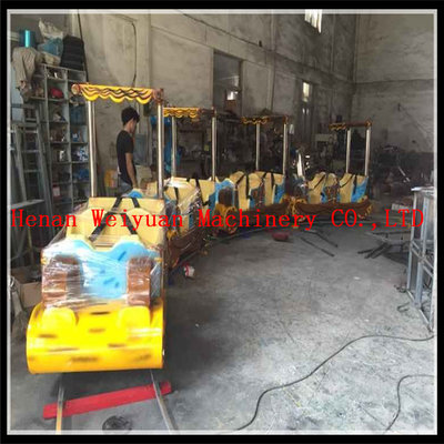 Customized Funny Playground For Children New Coming Electric Mini Track Train supplier
