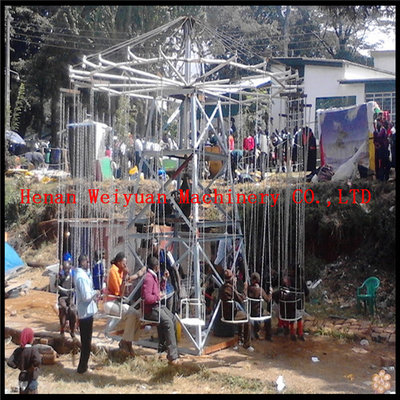 24 seats chair flying kiddie rides swing rides amusement flying chair rides with RFP material supplier