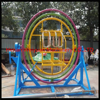 Indoor fitness equipment park game human gyroscope ride 4 seats supplier