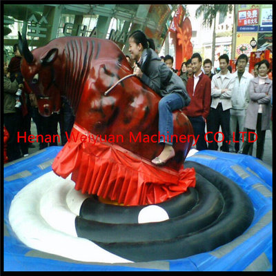 Certificates approved high speed amusement mechanical rodeo bull price supplier