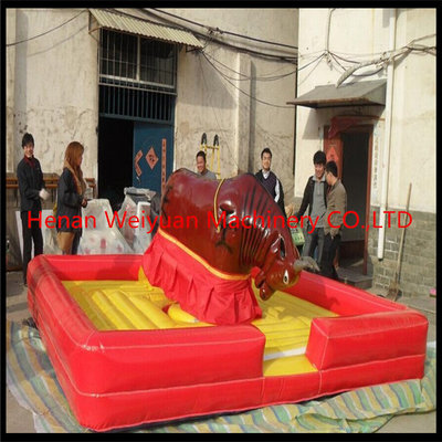 Certificates approved high speed amusement mechanical rodeo bull price supplier