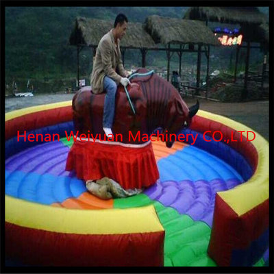 Certificates approved high speed amusement mechanical rodeo bull price supplier