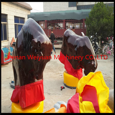 Certificates approved high speed amusement mechanical rodeo bull price supplier