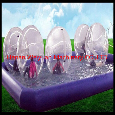 tpu transparent inflatable big water ball 2.5M diameter cheapest sale in China supplier