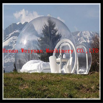 Transparent Pvc And Colorful Pvc inflatable snow globe/ outdoor inflatable dome tent 4M Size supplier