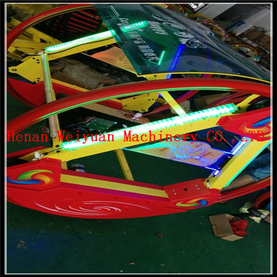 2 seats Canton Fair newest indoor Kids Amusement rides Happy le bar Car Rides Rotating Balance Car for sell supplier