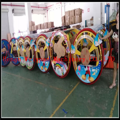 2 seats Canton Fair newest indoor Kids Amusement rides Happy le bar Car Rides Rotating Balance Car for sell supplier