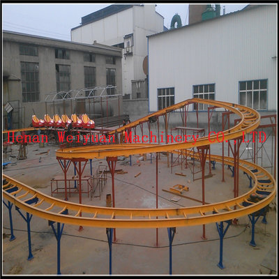kiddie car games outdoor funfair playground sliding dragon roller coaster rides without motor supplier