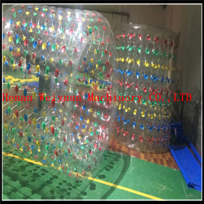 summer hot inflatable water roller zorb ball  2.2M  with custom color PVC1.0mm material supplier