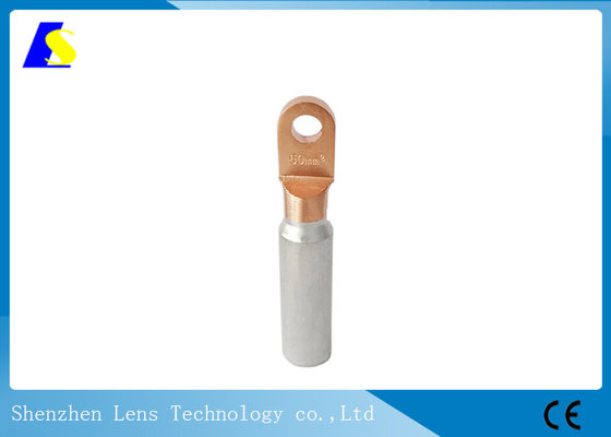 Bimetallic Copper Electrical Lugs , Soldering Earth Cable Lugs Crimp Terminal