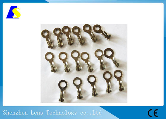 Tube Conductive Copper Crimp Lugs , Durable Battery Cable Lugs Welding Accessories
