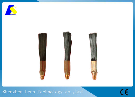 M6/M8 Welding Carbon Fiber Cleaning Brush Brass / Copper Head Long Lifespan